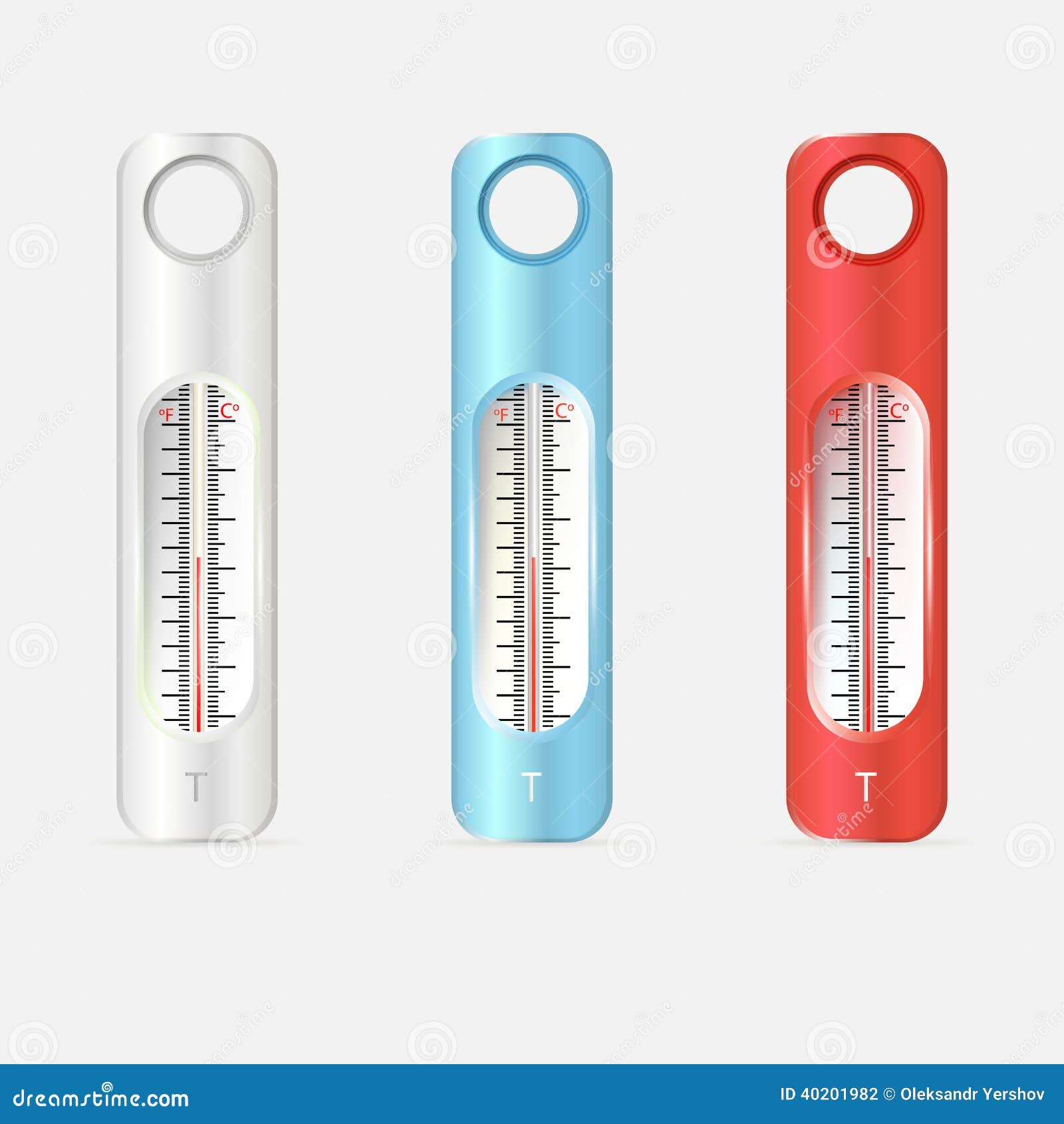 Illustration of Thermometers Stock Vector - Illustration of design ...