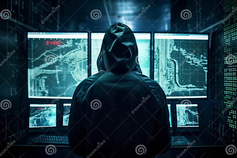 Illustration of Threat Actor Attempted To Launch a Cyber Attack ...