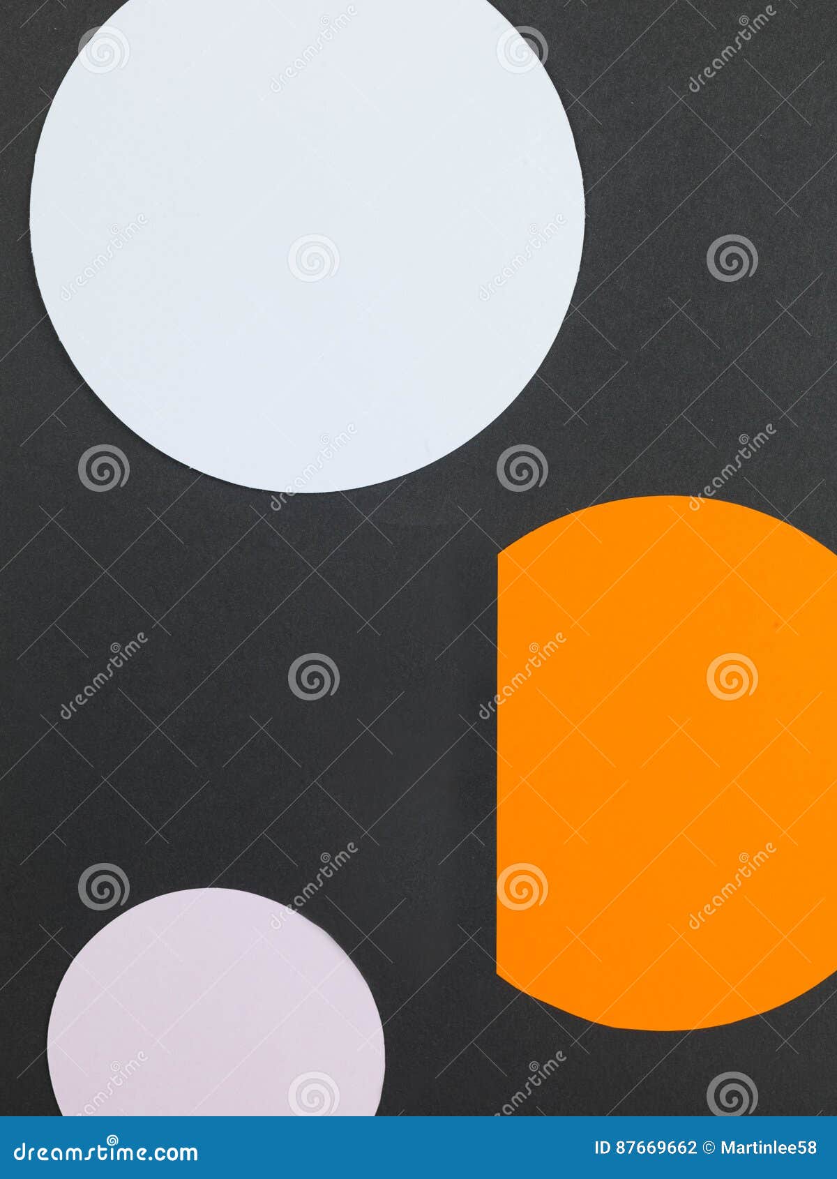 Illustration of Three Circular Coloured Text Boxes Stock Photo - Image ...