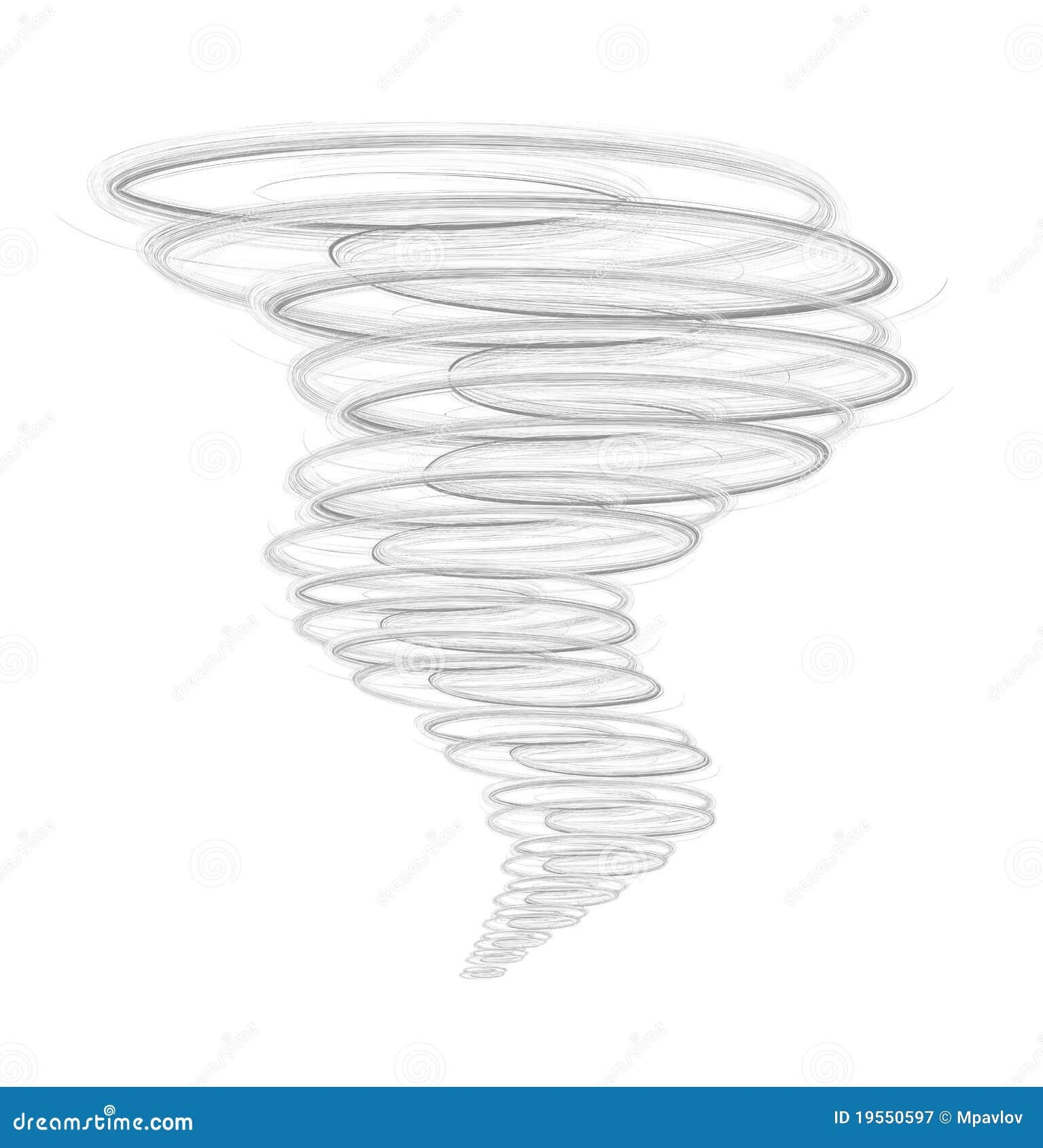 Illustration of tornado stock vector. Illustration of hurricane - 19550597