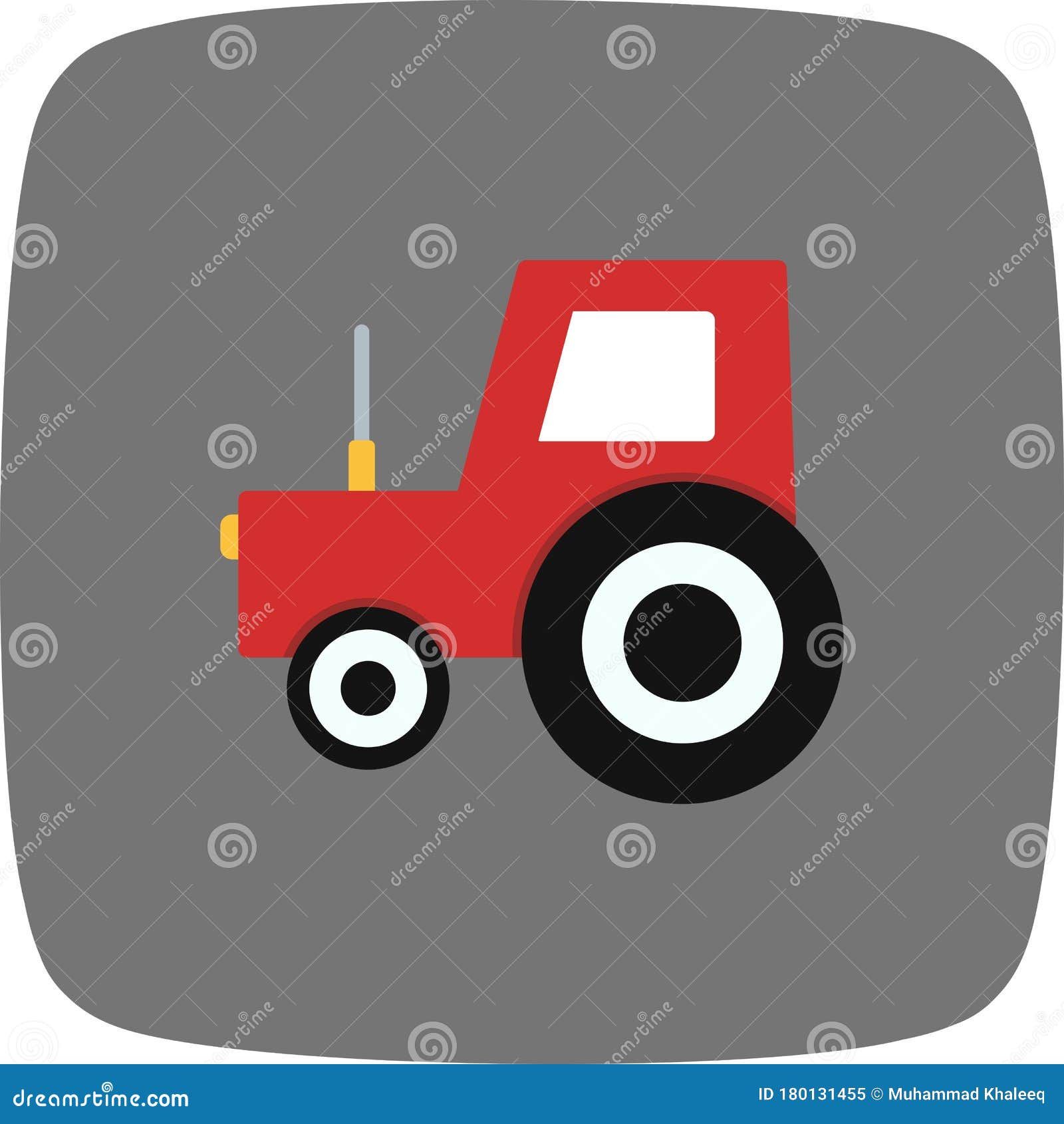 Illustration Tractor Icon for Personal and Commercial Use... Stock ...