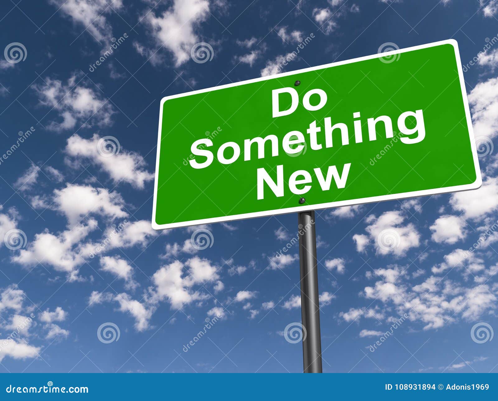 Do Something New stock illustration. Illustration of drawing - 108931894
