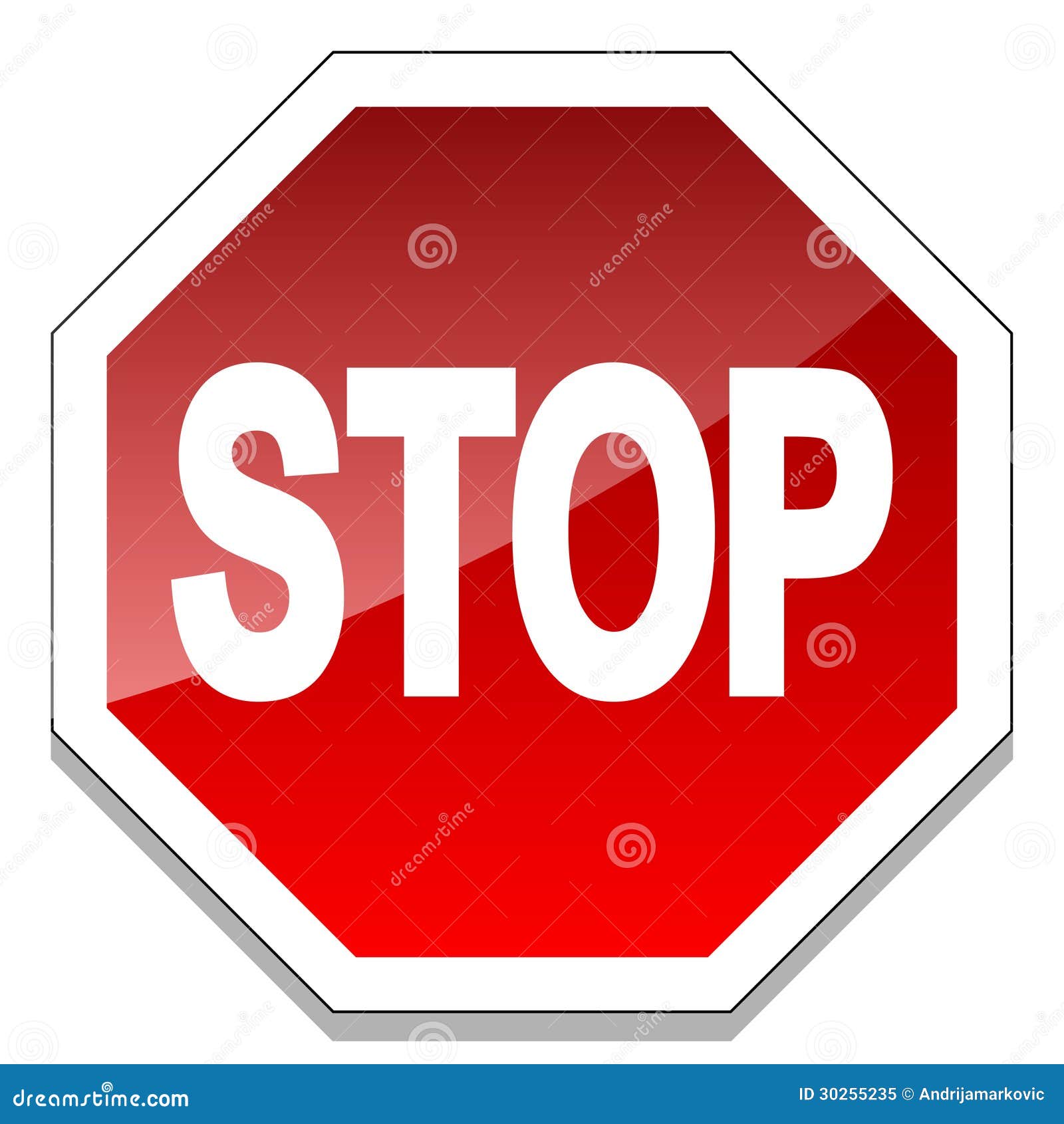 Stop Sign And No Entry Hand Symbol Set Isolated On Transparent ...
