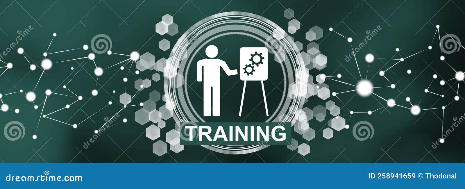 Concept of training stock illustration. Illustration of people - 258941659