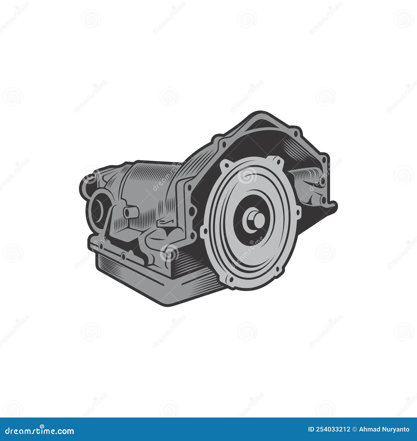 Illustration of Transmission Car, Vector Art. Stock Illustration ...