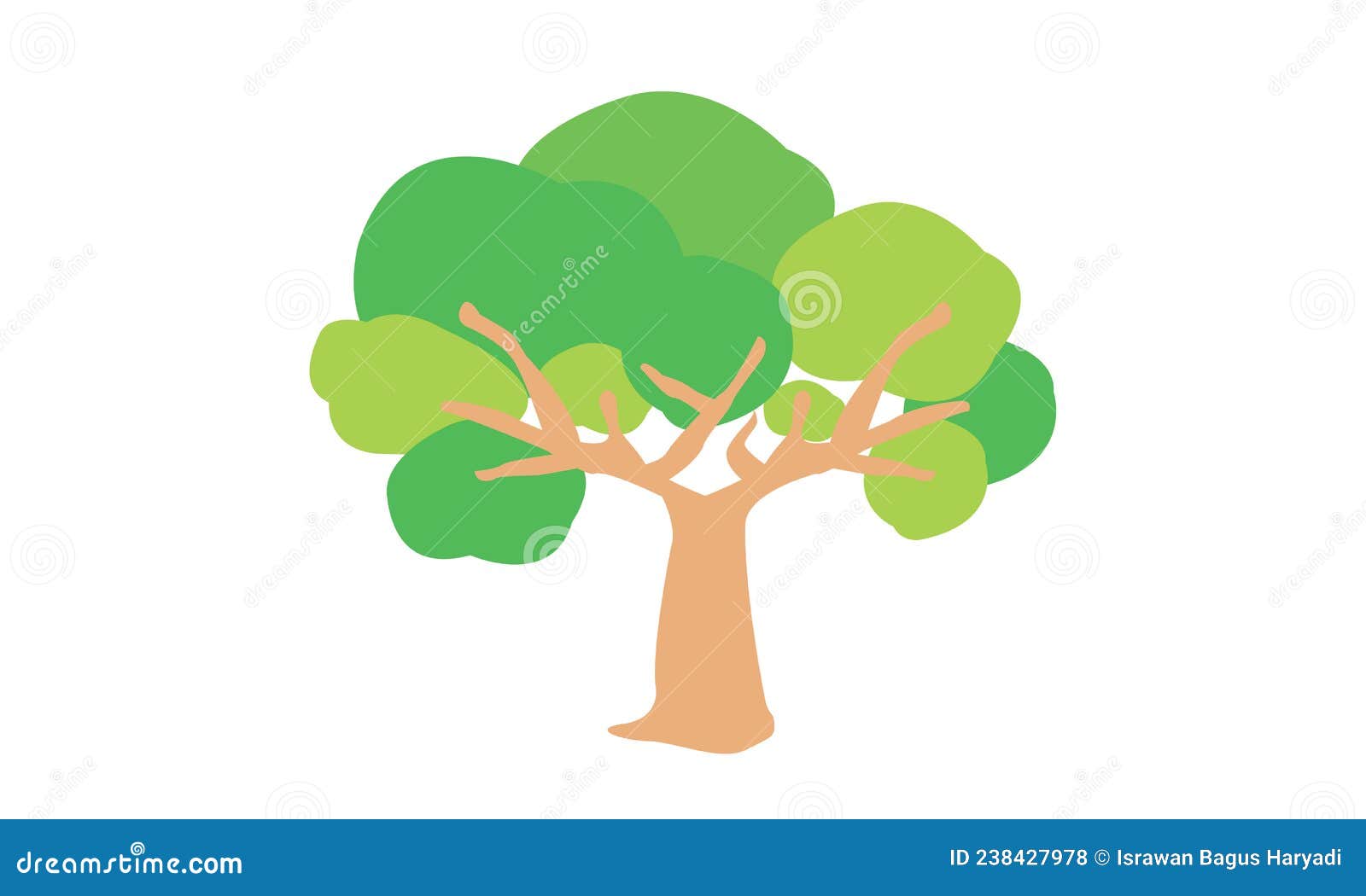 Illustration of Tree Color Design 7 Stock Vector - Illustration of ...
