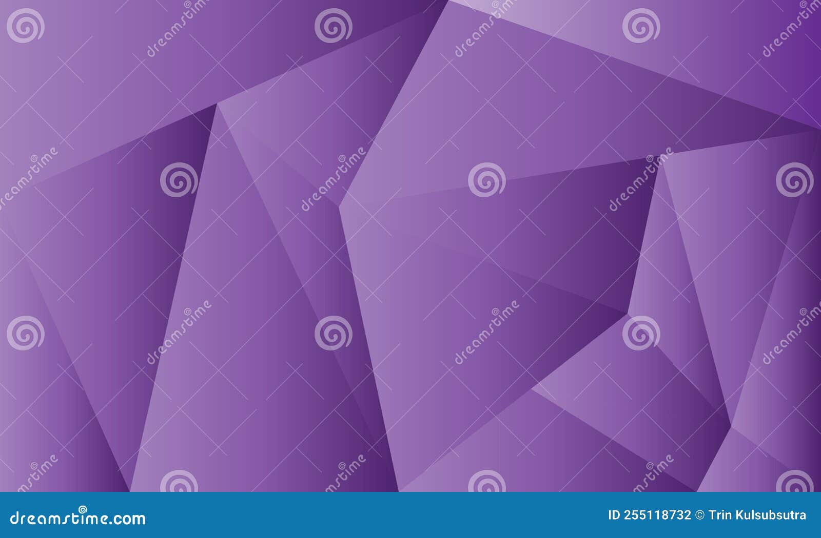 Illustration Triangle Shape Geometry Purple Tone on Rectangle ...