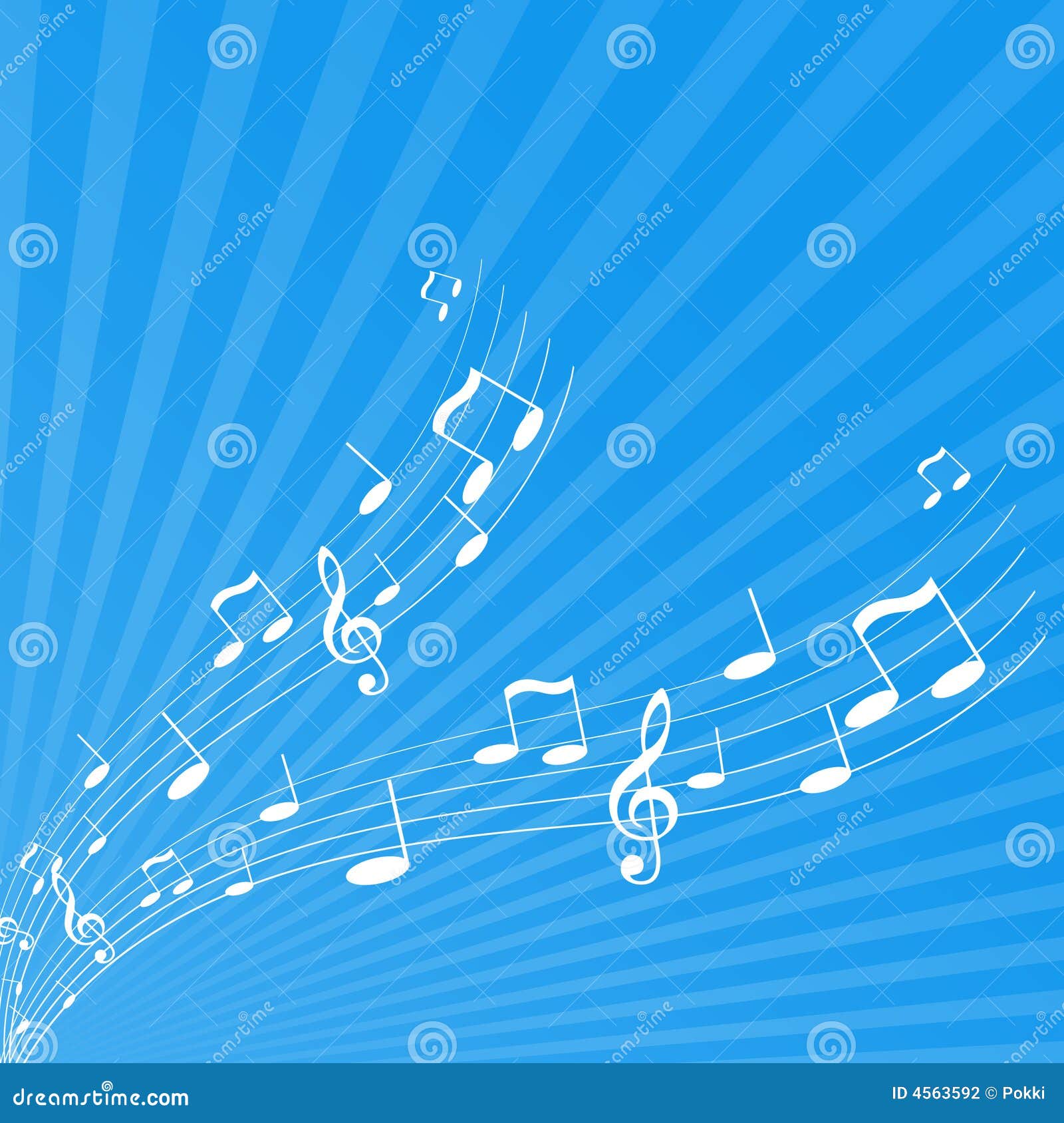 Illustration of Tunes. Vector Stock Vector - Illustration of decorative ...