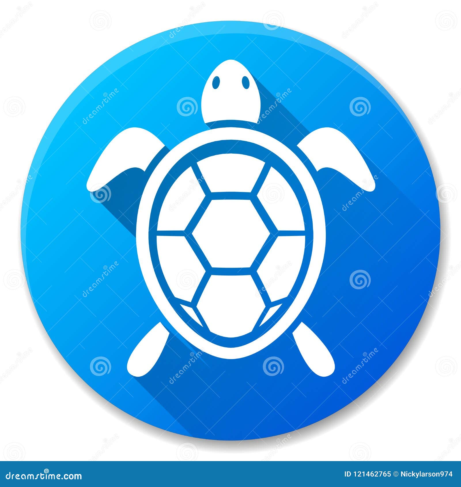 Sea Turtle Blue And Turquoise Vector Seamless Repeat Pattern ...
