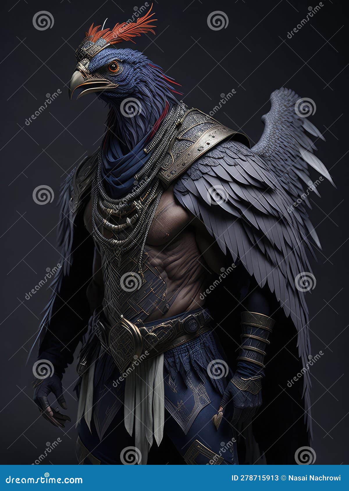 Illustration of Two Creatures Wearing Different Coloured Capes Created ...