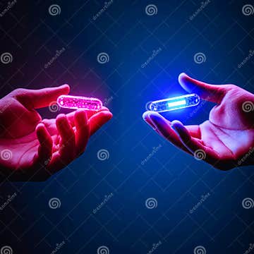 Illustration of Two Hands Coming Together Symbolizing Unity and ...