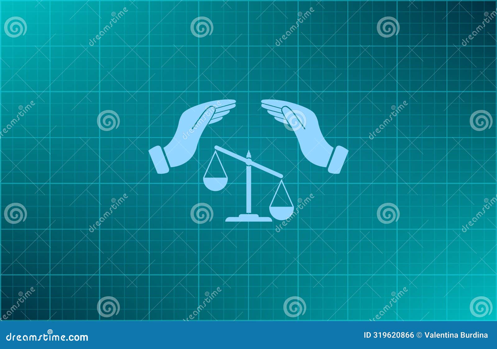 Vector Illustration Blue Background Stock Vector - Illustration of sign ...