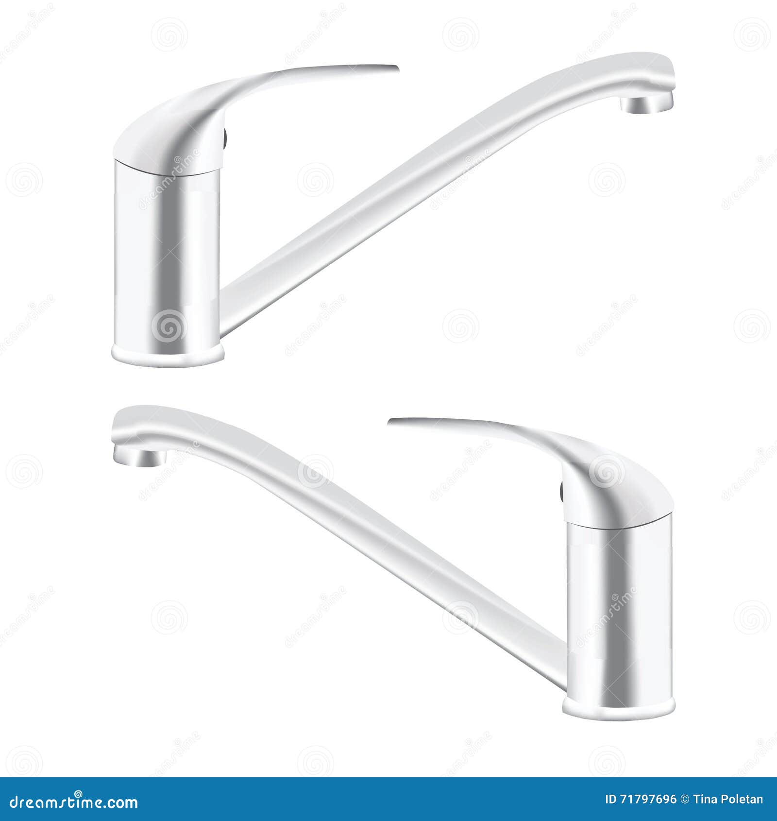 Bathroom Taps Sketch Cartoon Vector | CartoonDealer.com #59949901