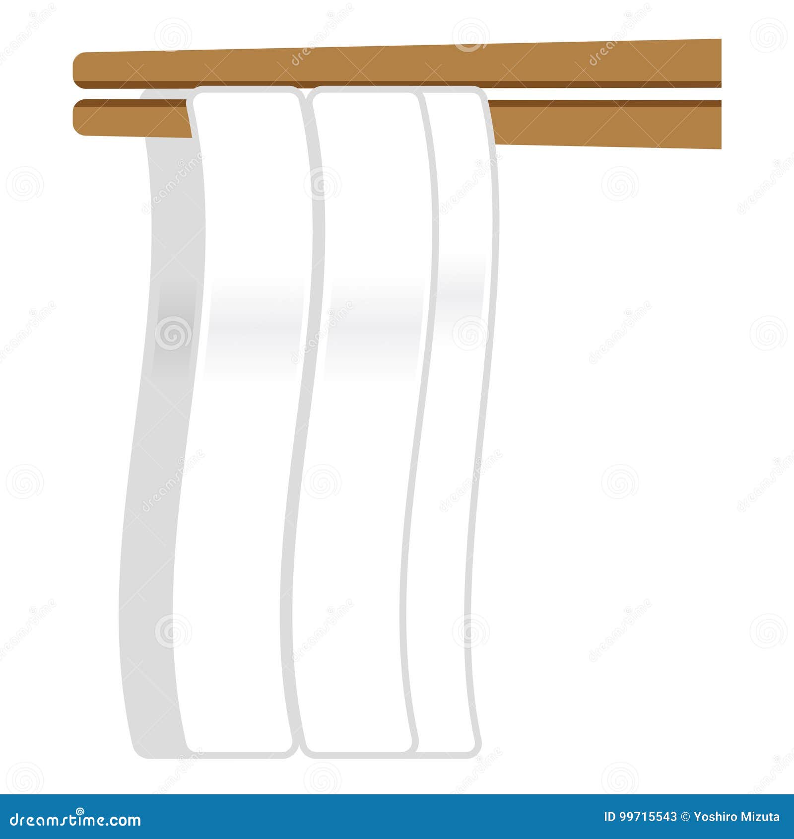 Illustration of Udon Noodle Stock Vector - Illustration of white ...