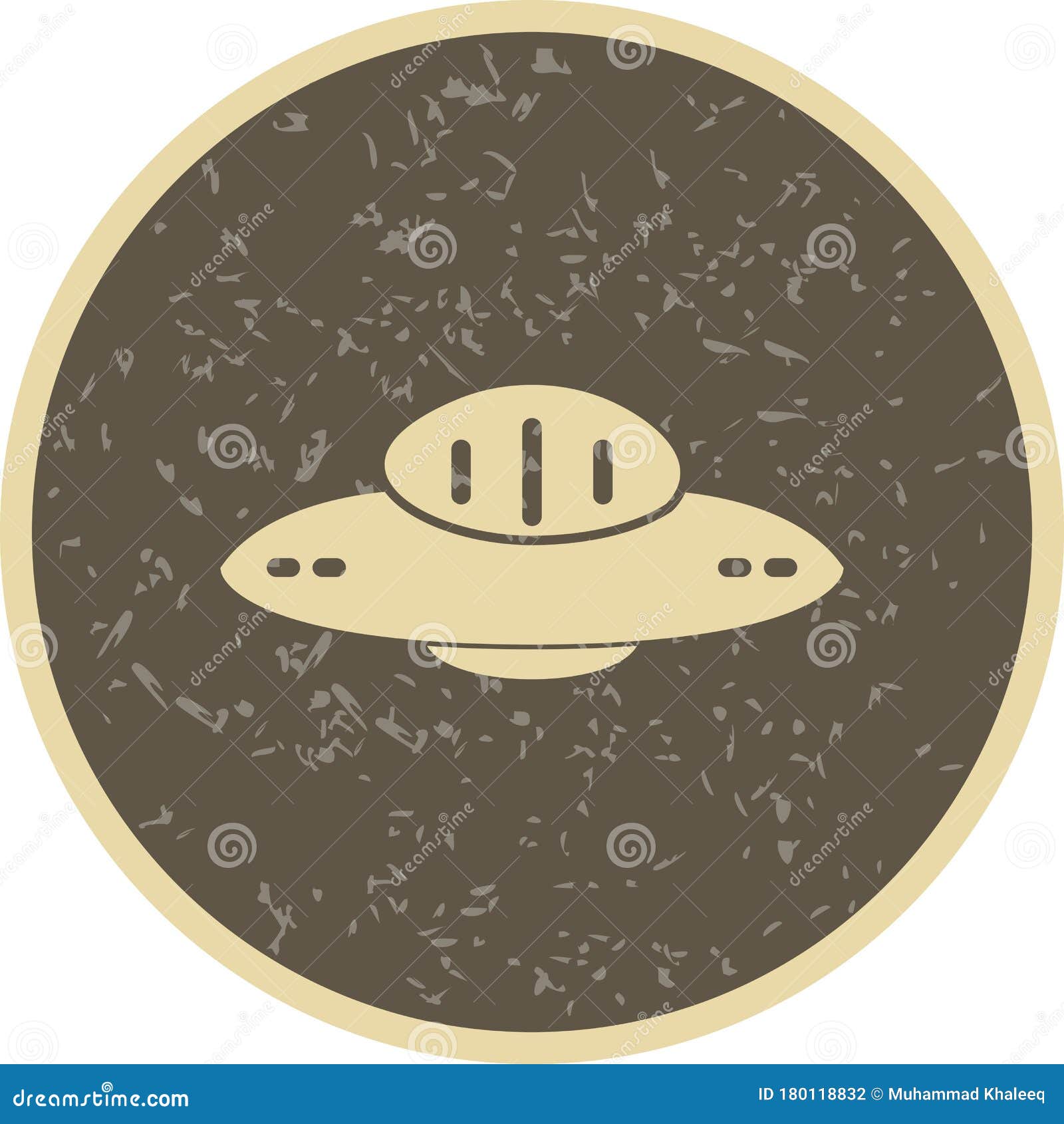 Illustration Ufo Icon for Personal and Commercial Use. Stock ...