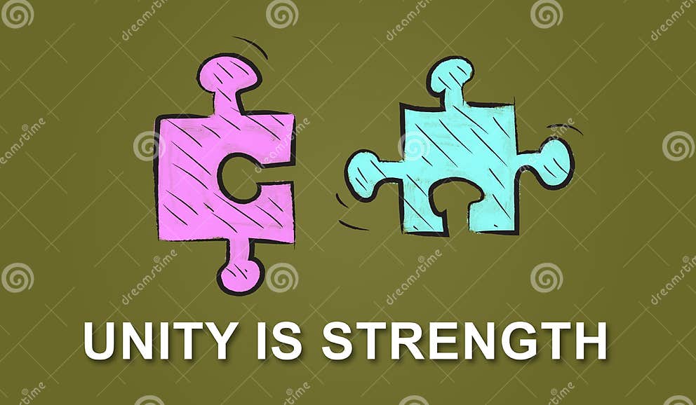 Concept of unity stock illustration. Illustration of community - 100837840