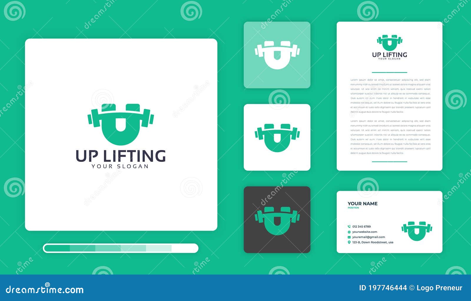 Illustration of Up Lifting Logo Design Stock Vector - Illustration of ...