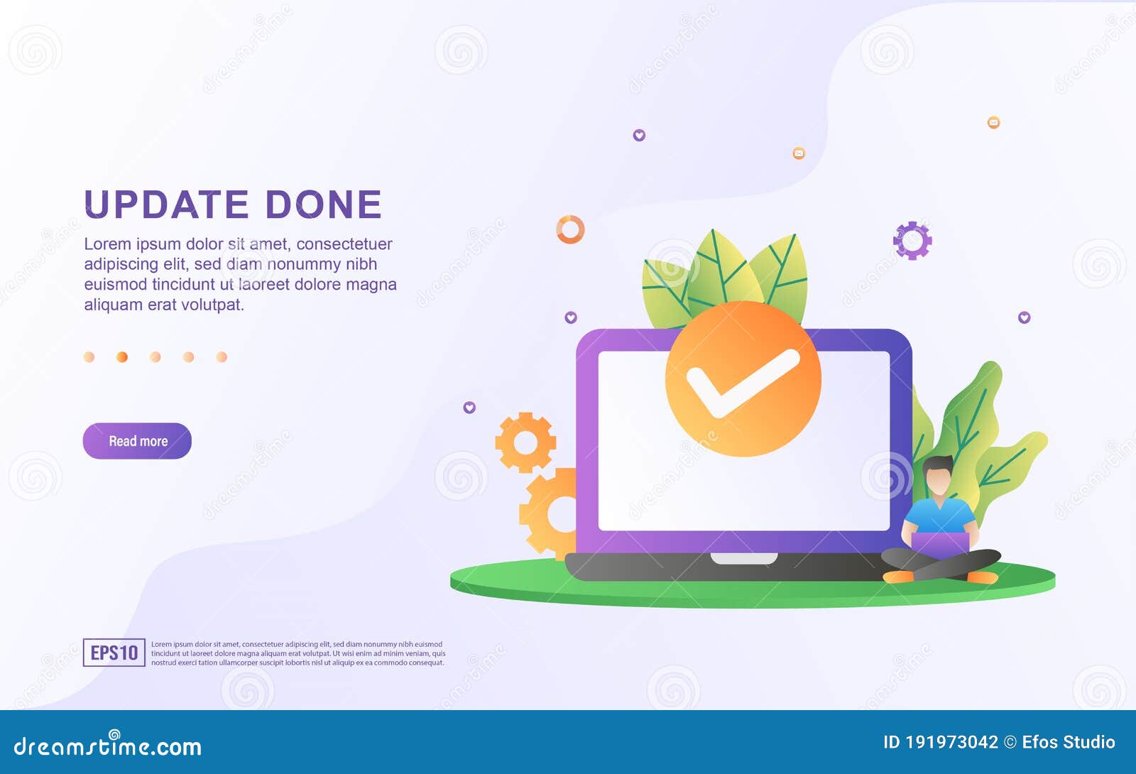 Done, Check Mark Tick The Box Symbol And Calligraphy On Dark Cur Vector ...