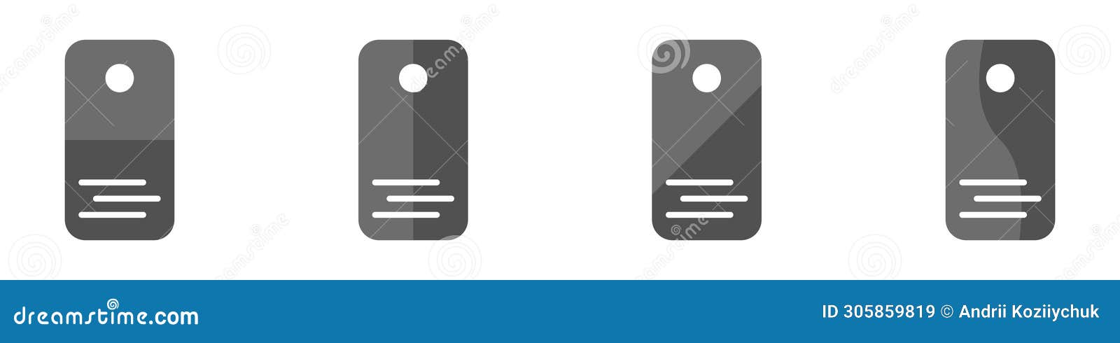 Computers Set Vector. Set of System Blocks Vector. Trendy Icons of ...