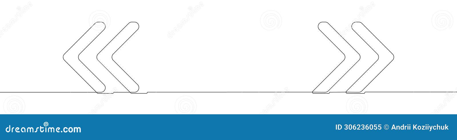 Inverted Commas Icon Line Continuous Drawing Vector. One Line Inverted ...