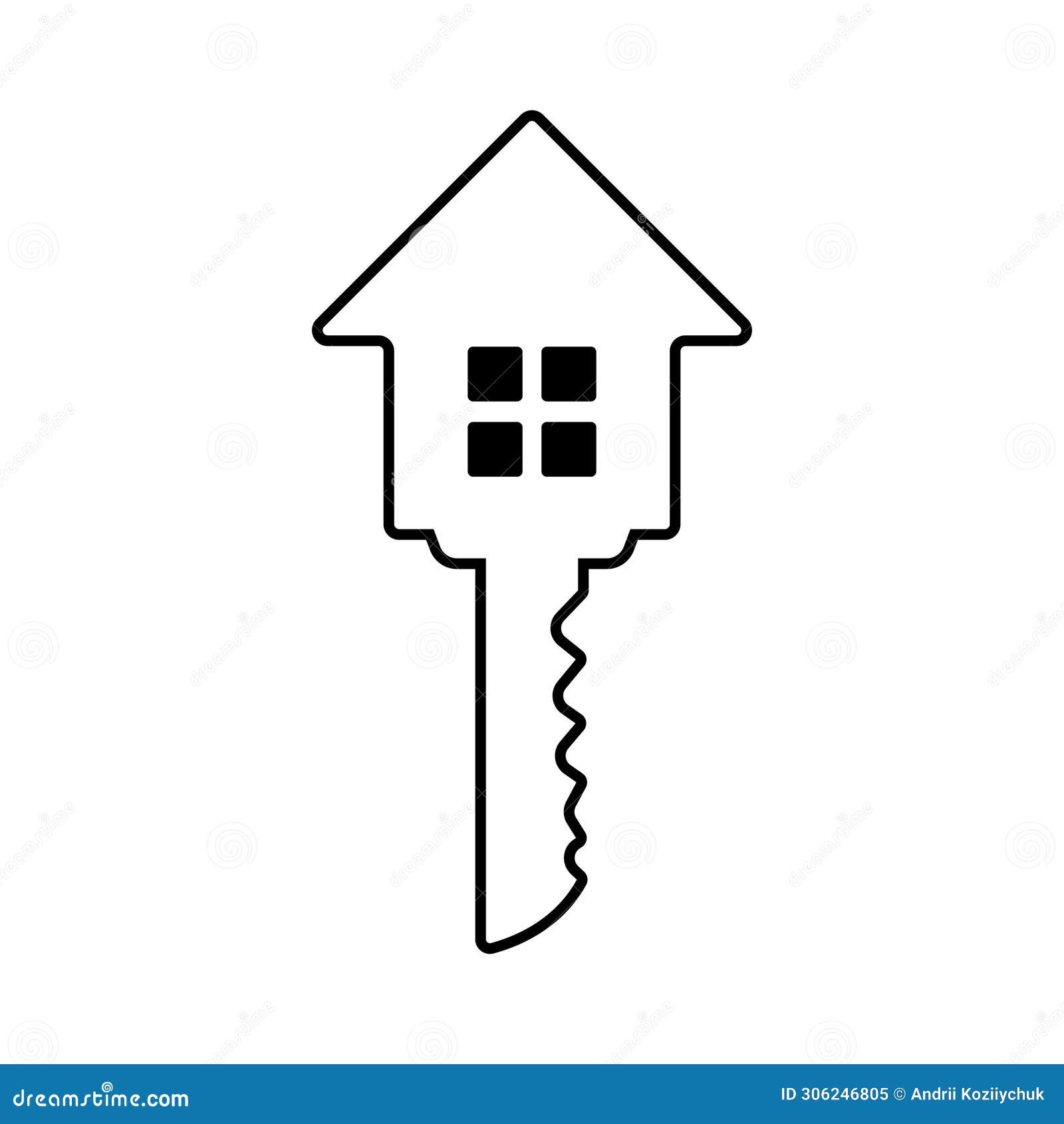 Key Vector Icon. House Key Vector Icon. Home Security Icon. Key with ...