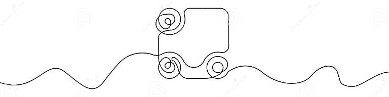 QR Code Sign Line Continuous Drawing Vector. One Line QR Code Icon ...