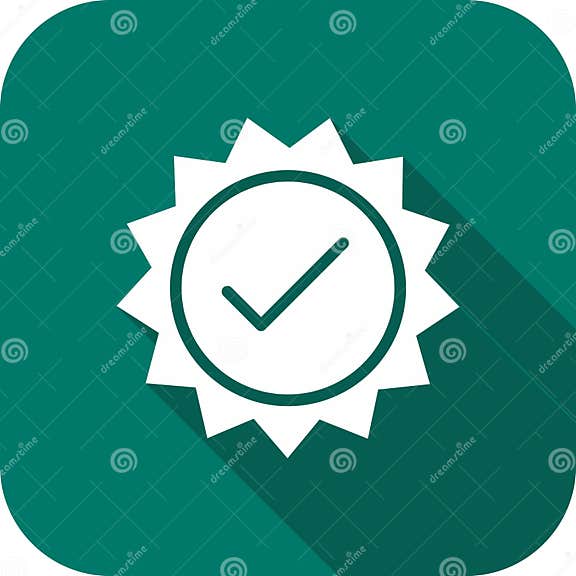 Illustration Valid Stamp Icon for Personal and Commercial Use. Stock ...