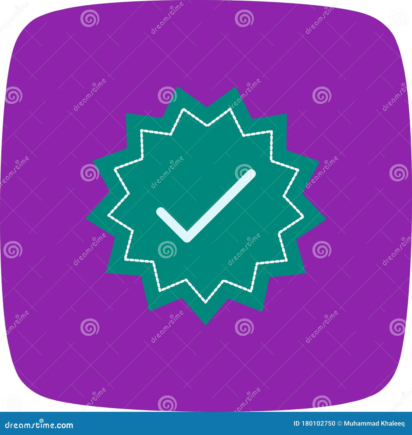 Illustration Valid Stamp Icon for Personal and Commercial Use. Stock ...