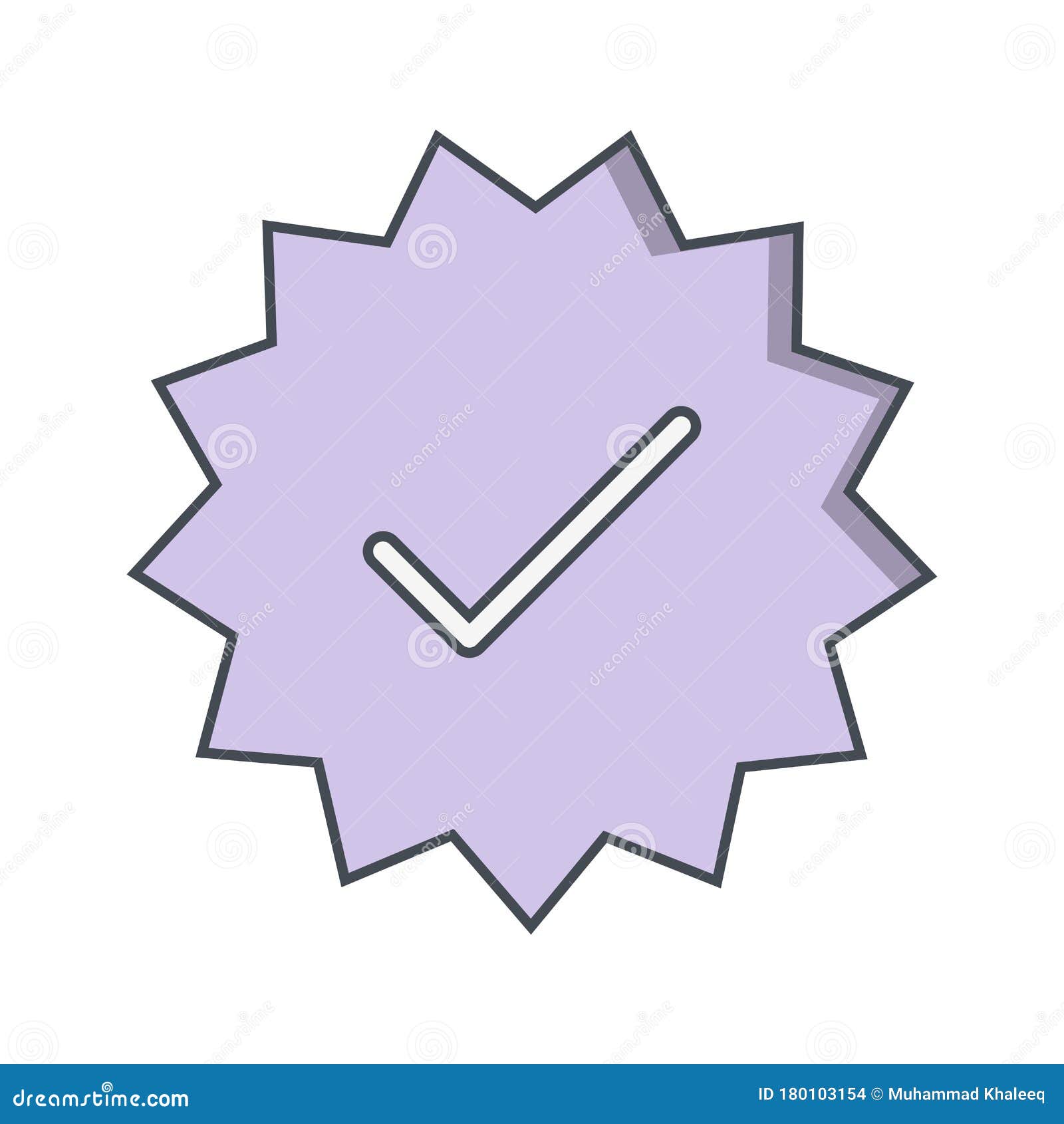 Illustration Valid Stamp Icon for Personal and Commercial Use. Stock ...