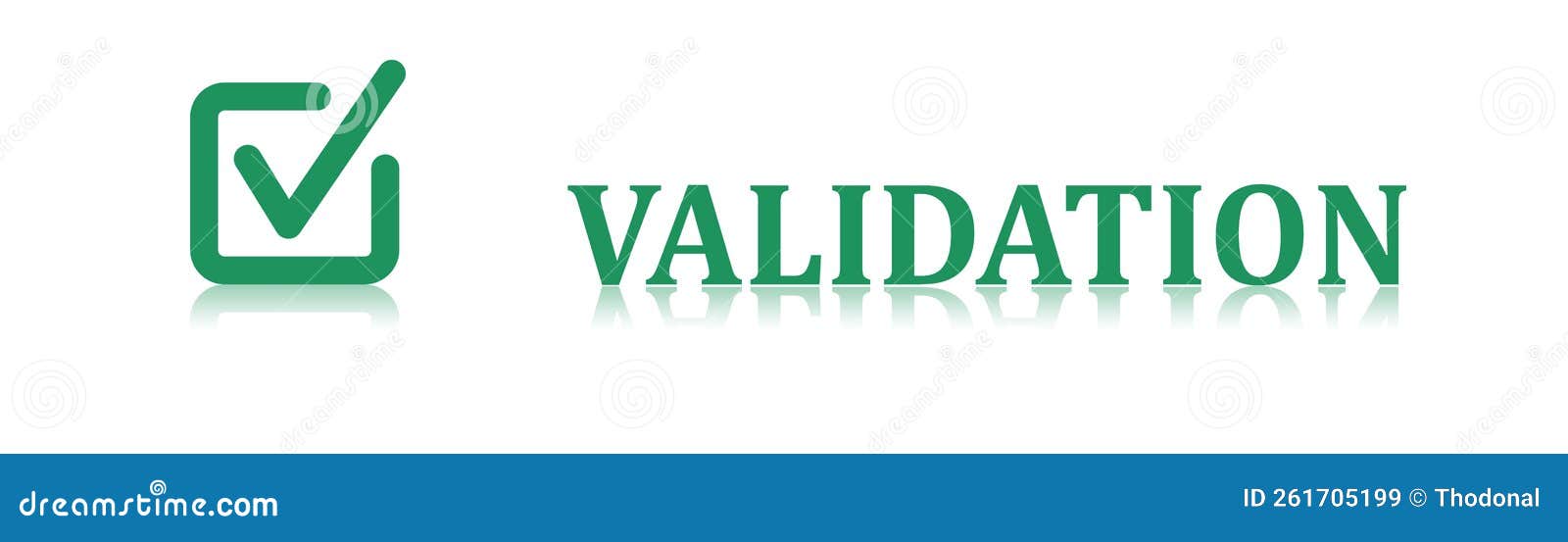 Concept of validation stock illustration. Illustration of symbol ...