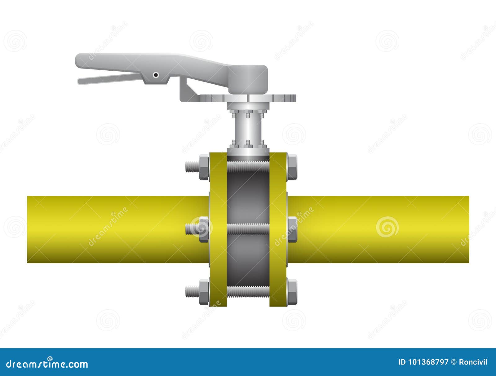 Valve Cartoon Vector | CartoonDealer.com #101368797