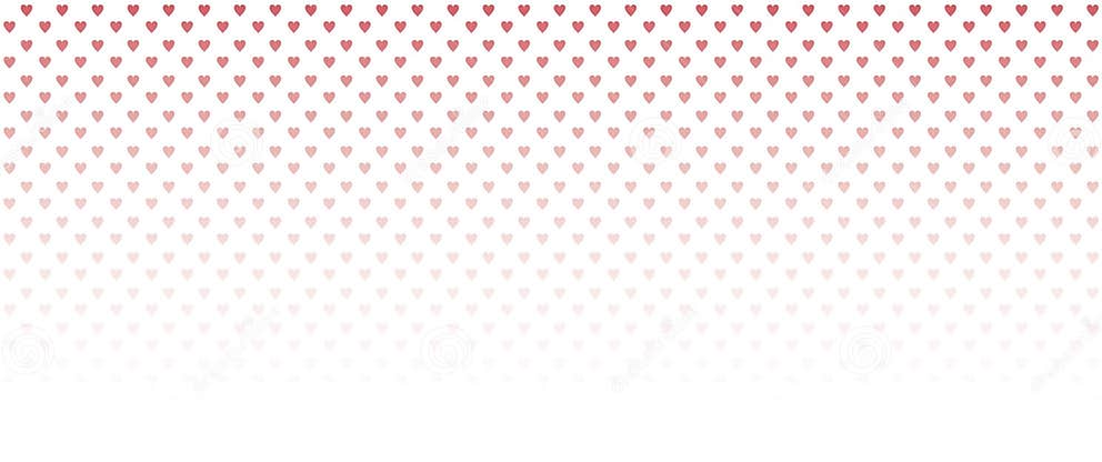 Illustration of Vector Background with Red Colored Hearts Pattern Stock ...
