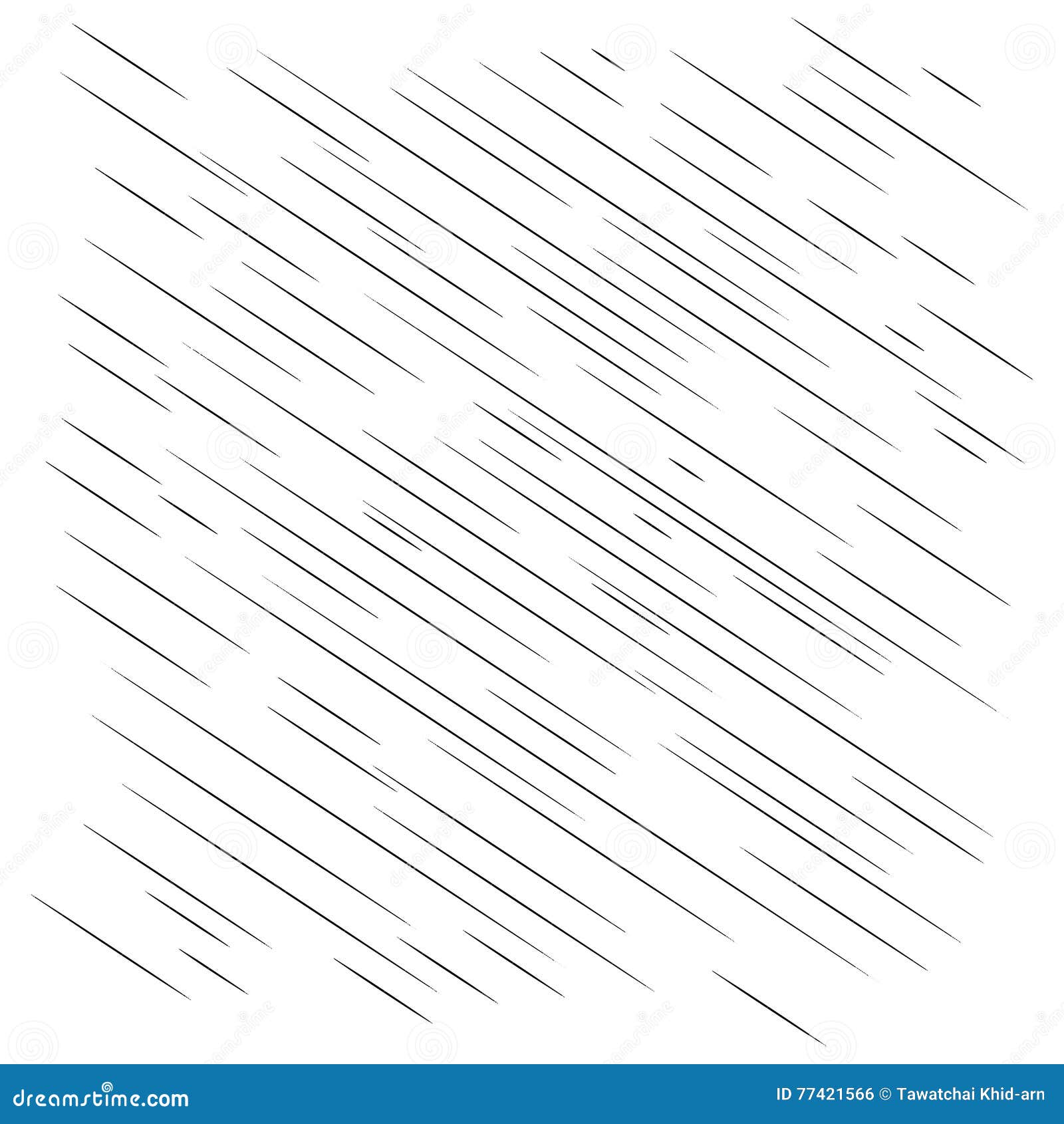 Illustration Vector Comic Diagonal Speed Short Lines Background ...