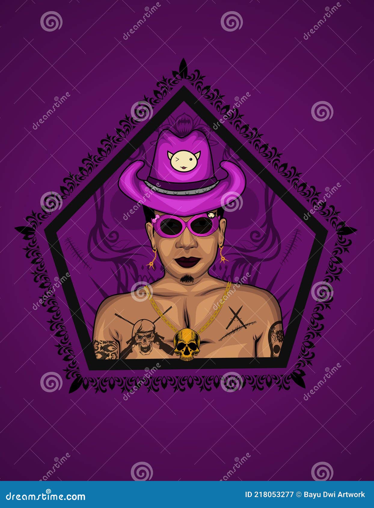 Cowboy Pink Core Revolver, Gun. Cowboy Western And Wild West Theme ...