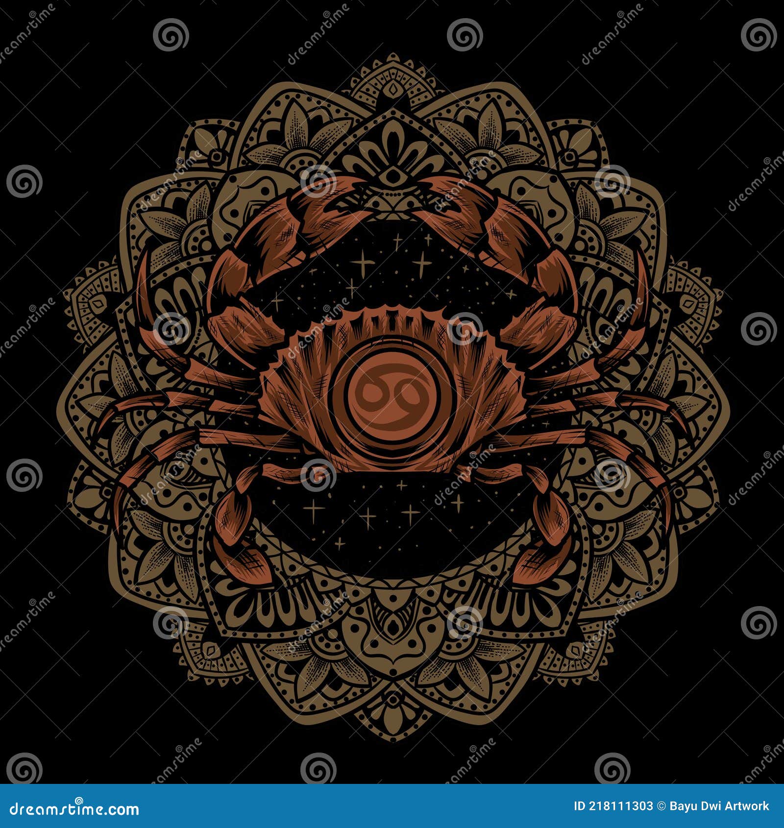 Crab Cancer Zodiac Astrology Horoscope Symbol Sign Logo Icon Design In ...