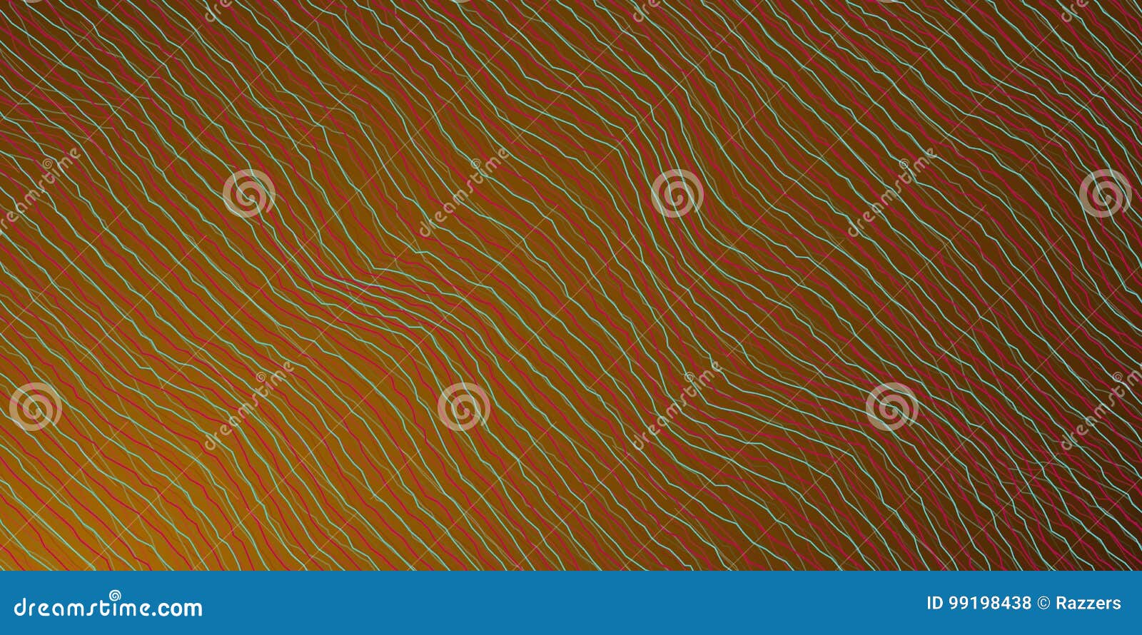 Vector Equalizer Frequency Glitch Effect. Digital Sound Wave Distortion ...