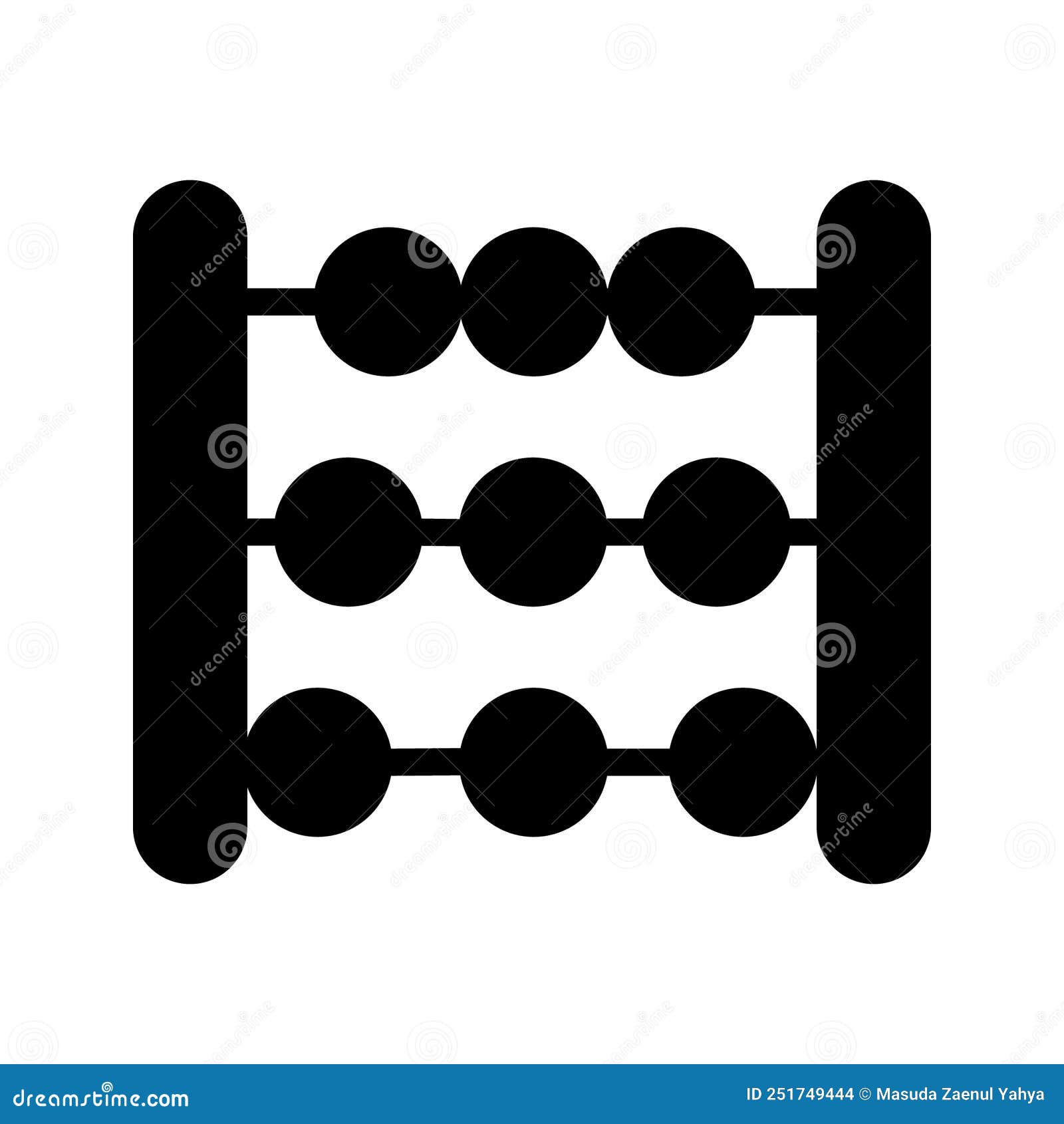 Illustration Vector Graphic of Abacus Icon Stock Vector - Illustration ...