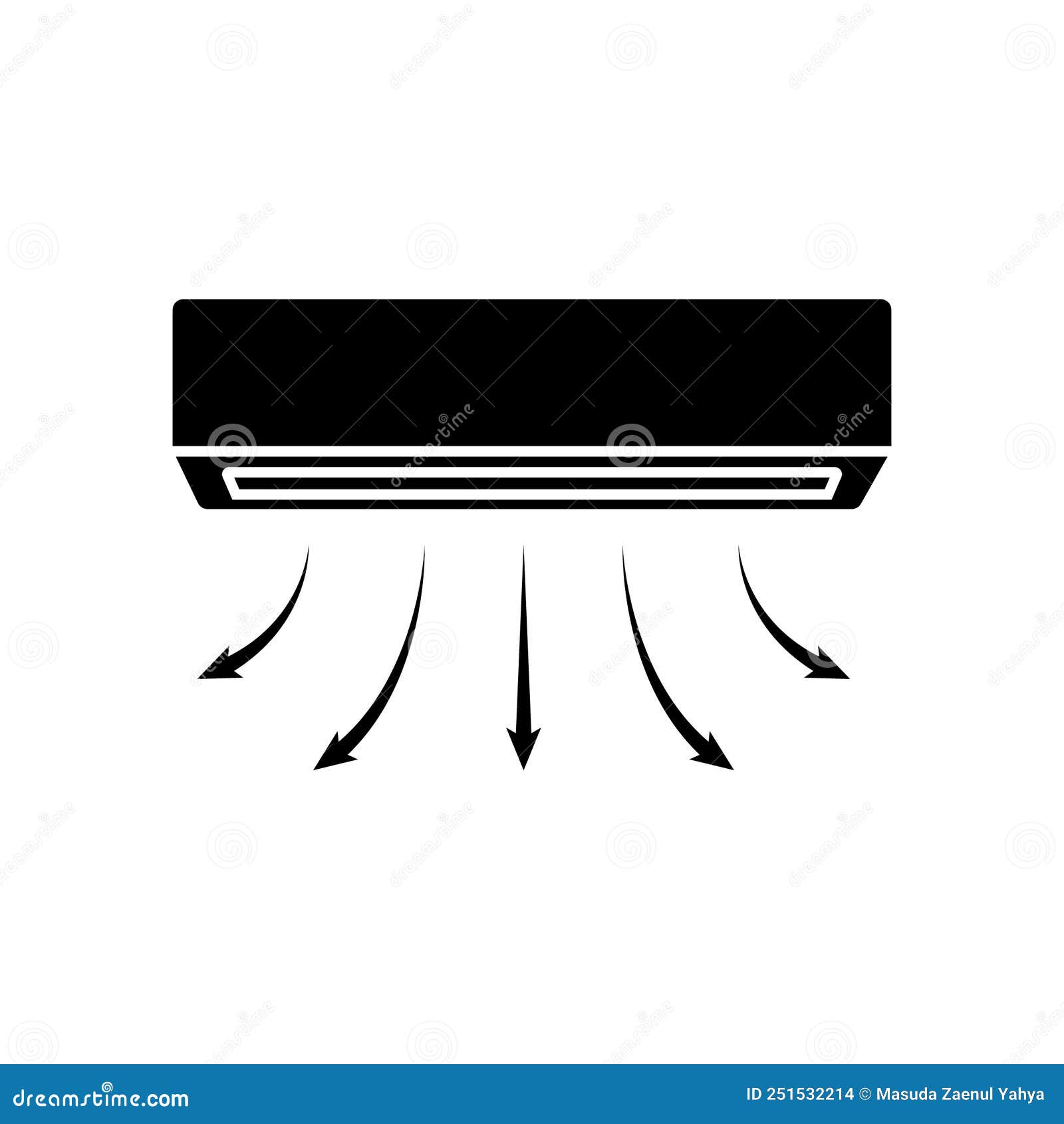 Illustration Vector Graphic of Air Conditioner Icon Stock Vector ...