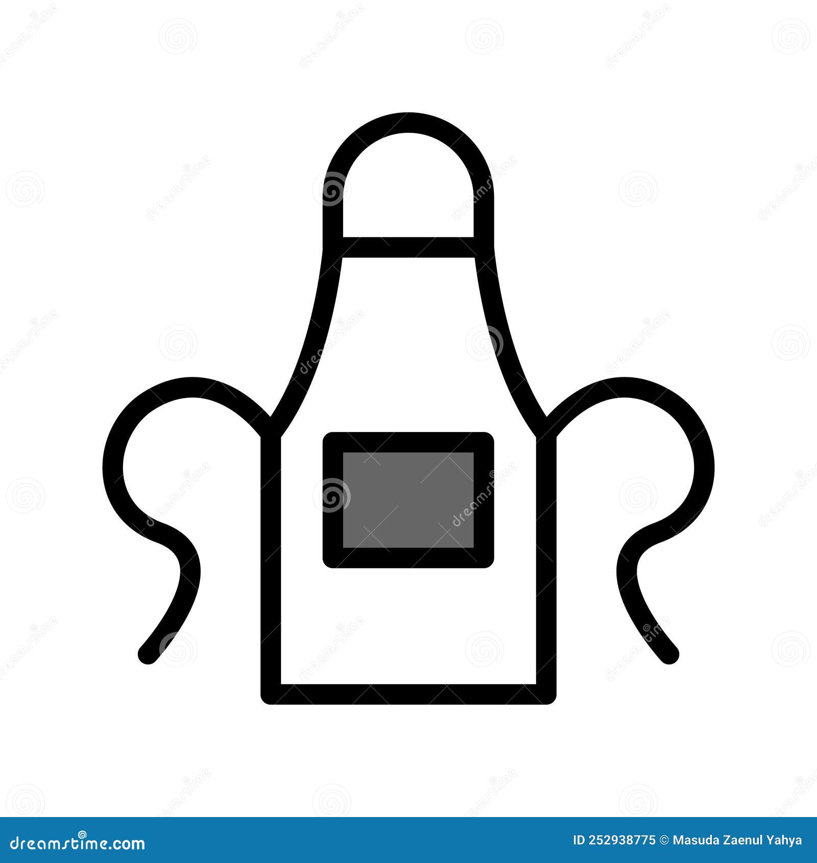 Illustration Vector Graphic of Apron Icon Design Stock Vector ...