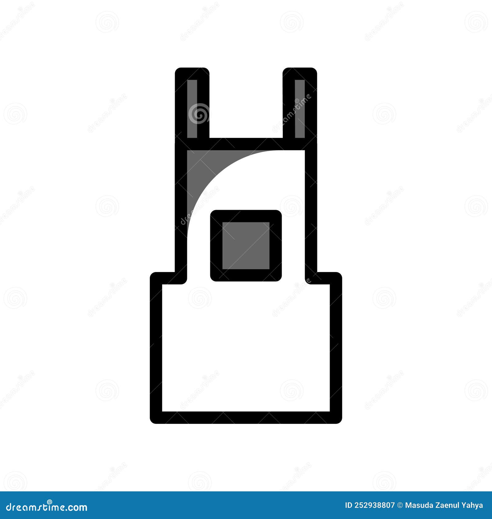 Illustration Vector Graphic of Apron Icon Design Stock Vector ...
