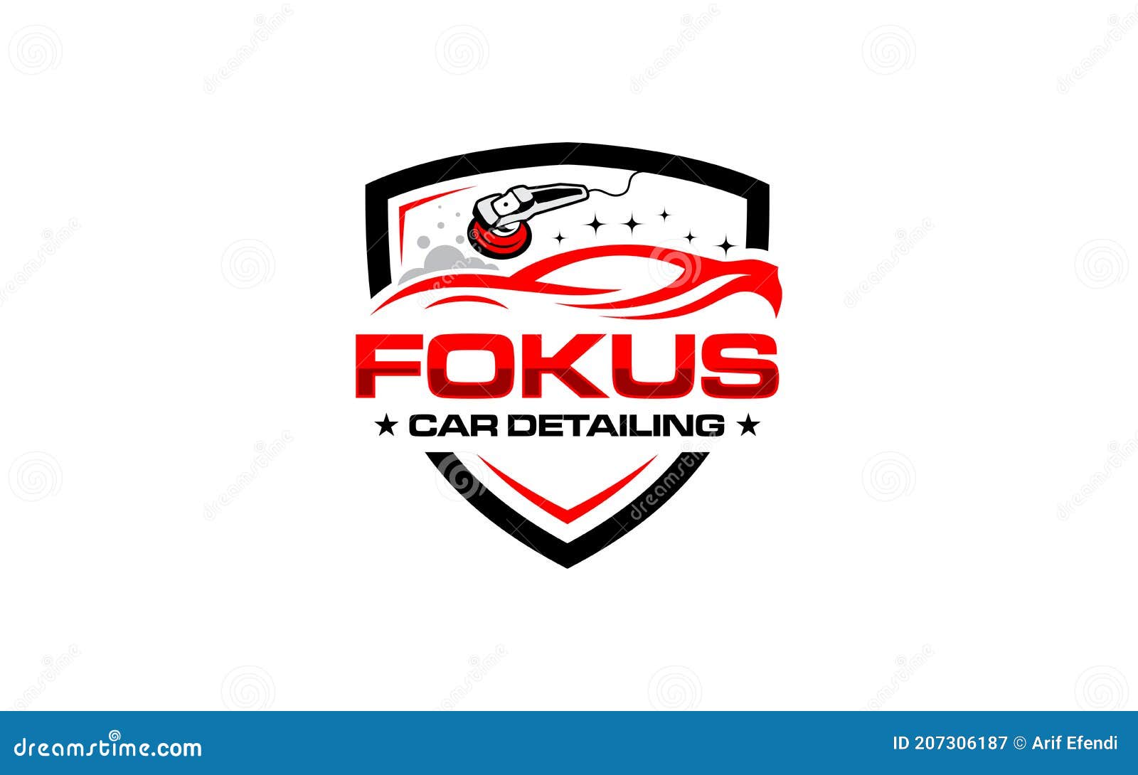 Illustration Vector Graphic of Auto Detailing Servis Logo Design ...