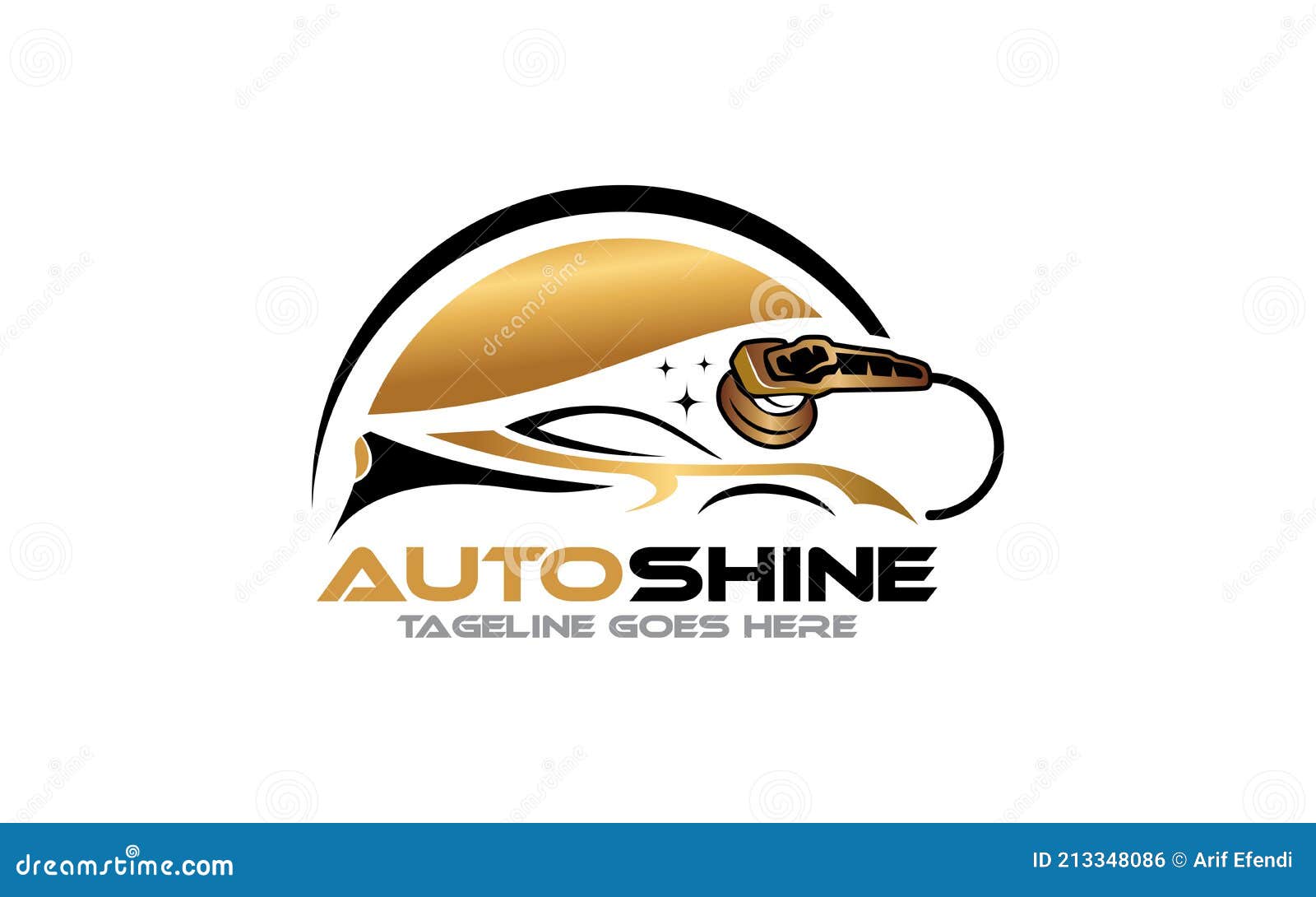Illustration Vector Graphic of Auto Detailing Servis Logo Design ...