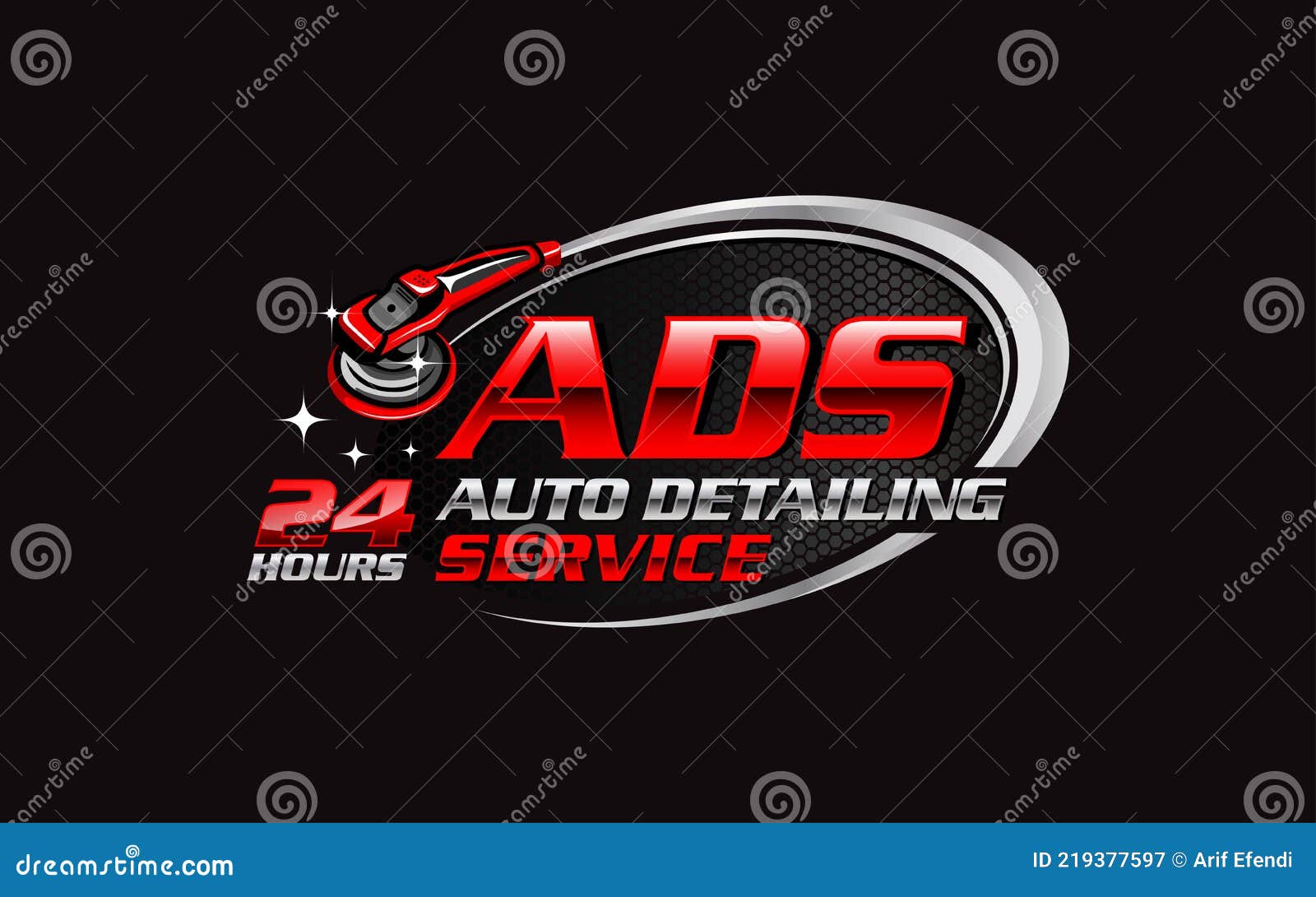 Illustration Vector Graphic of Auto Detailing Servis Logo Design ...