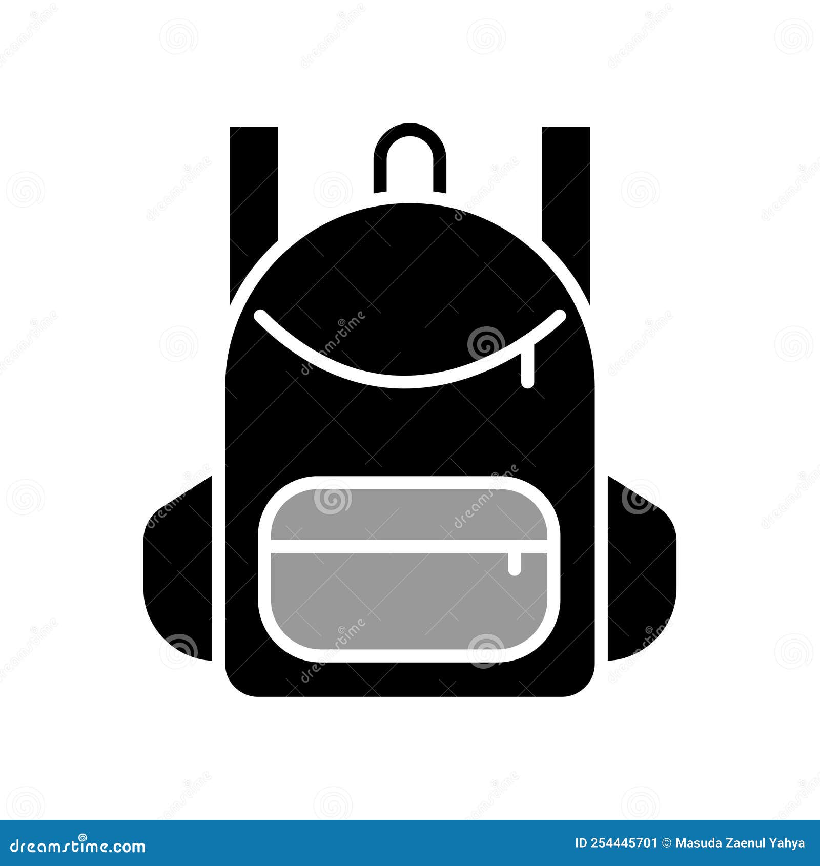 Illustration Vector Graphic of Backpack Icon Stock Vector ...