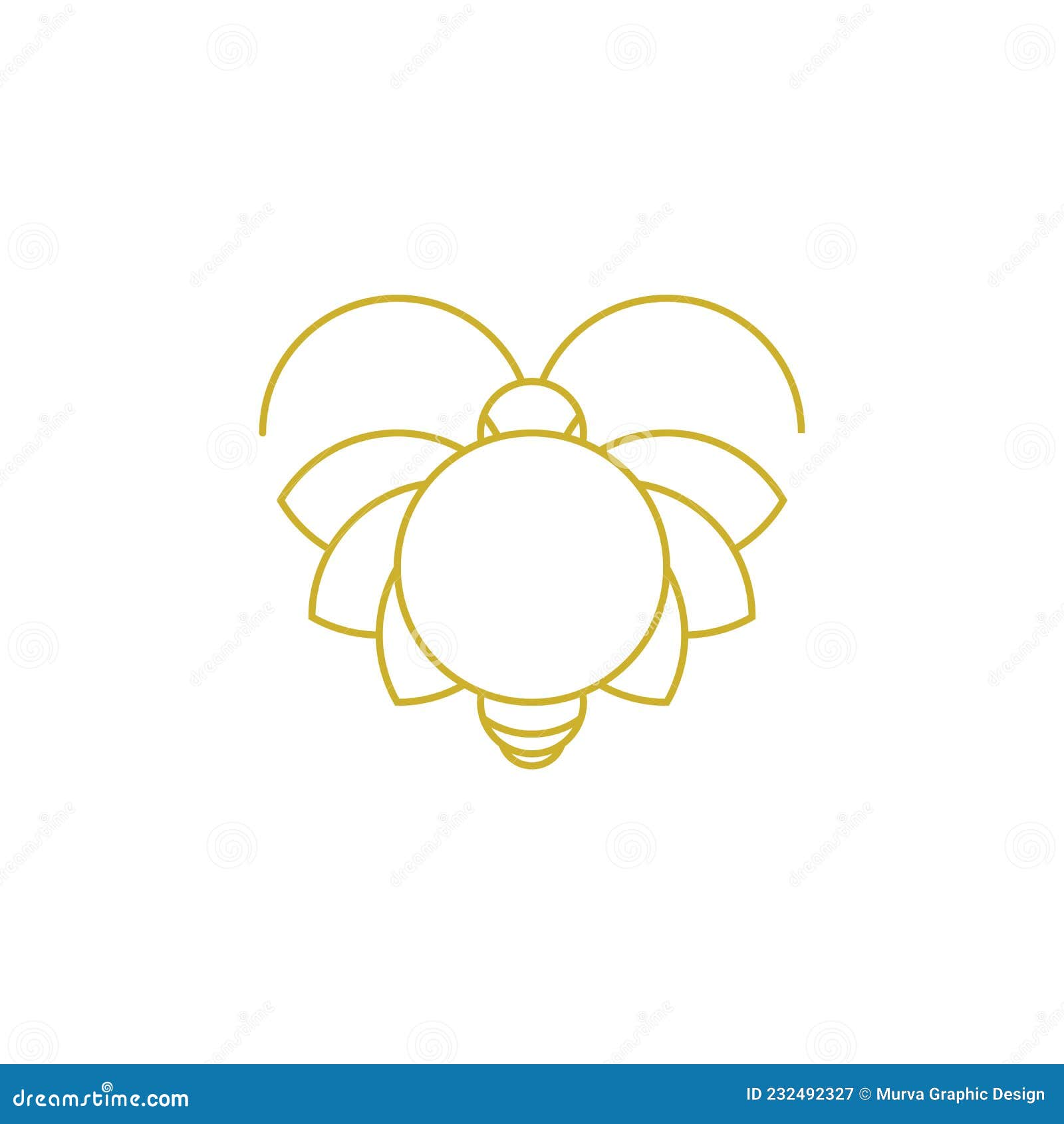 Bee and Light Bulb Logo Vector. Stock Vector - Illustration of energy ...