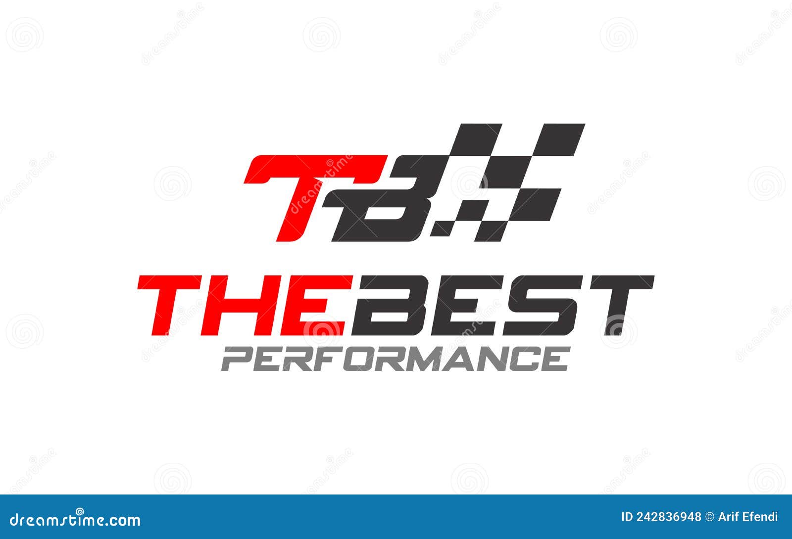 Illustration Vector Graphic of the Best Performance Logo Design ...
