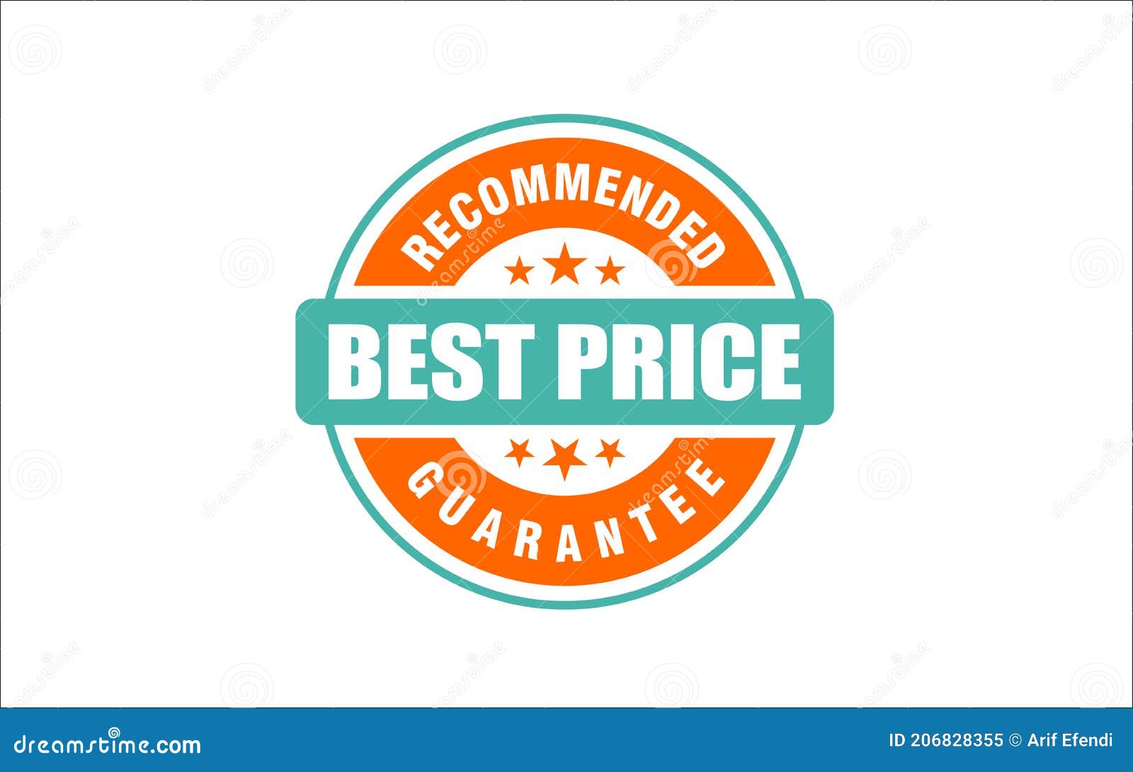 Illustration Vector Graphic of Best Price Label Sticker Design Template ...