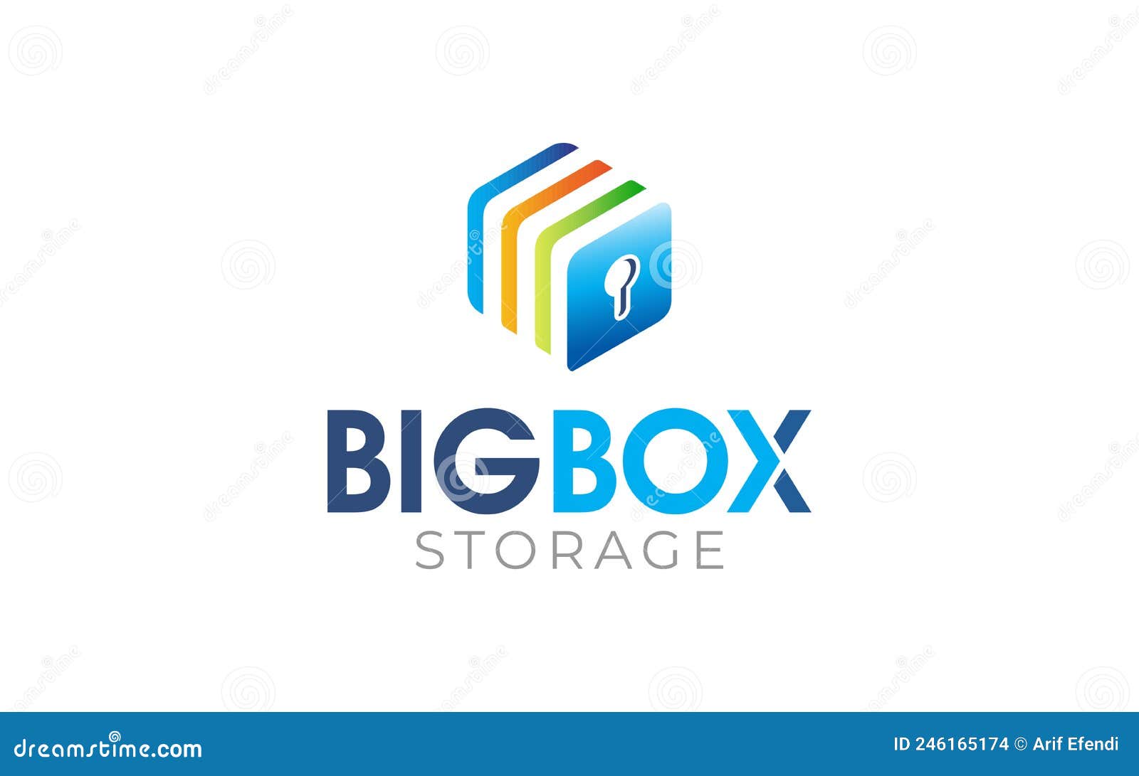 Illustration Vector Graphic of Big Storage Company Logo Design Template ...