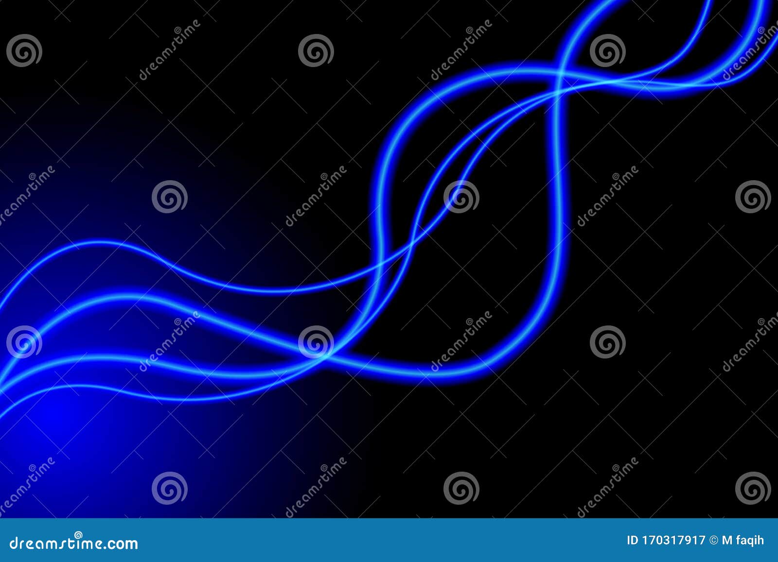 Illustration Vector Graphic of Blue Neon Background Stock Vector ...