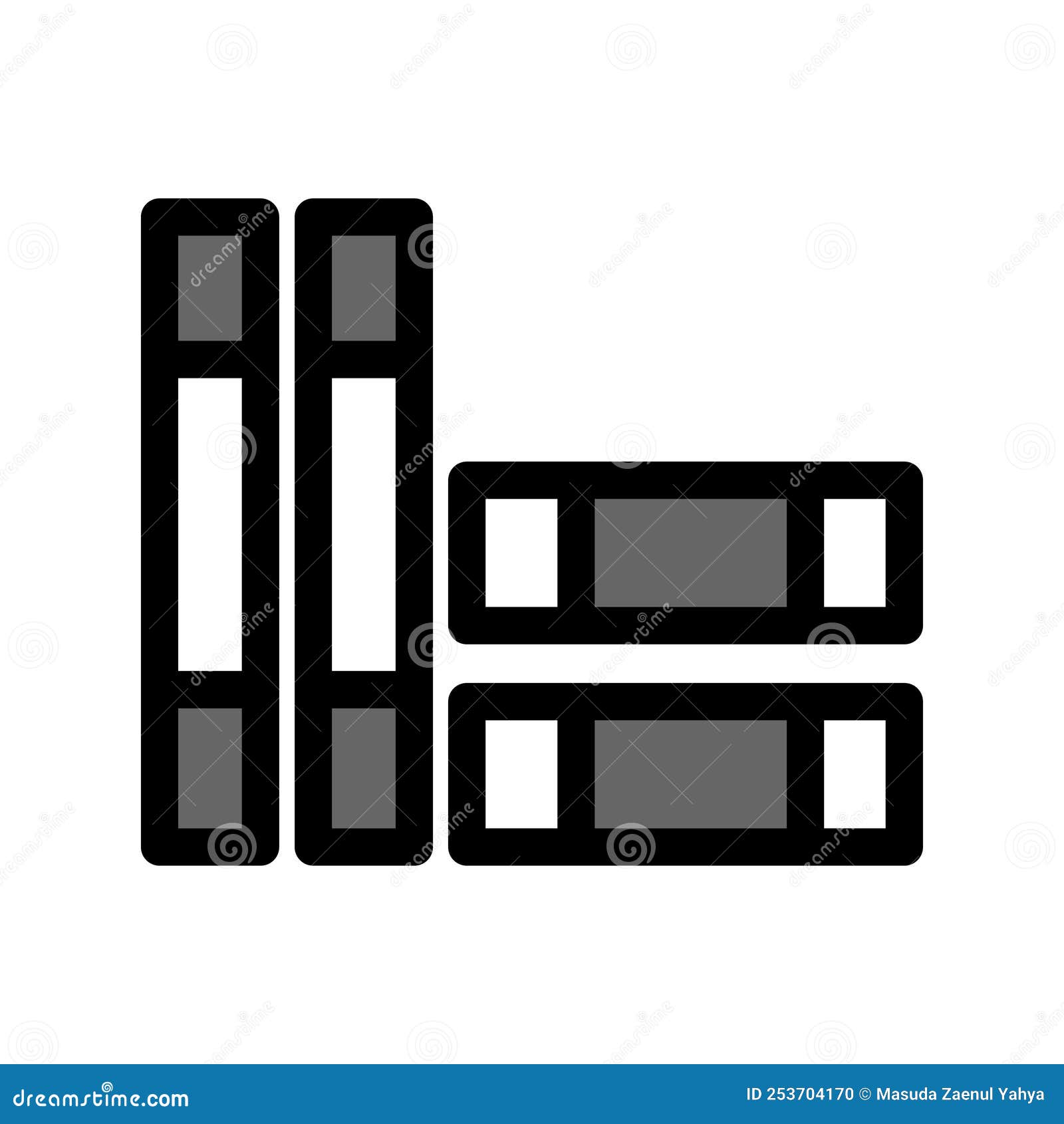 Illustration Vector Graphic of Book Icon Stock Vector - Illustration of ...